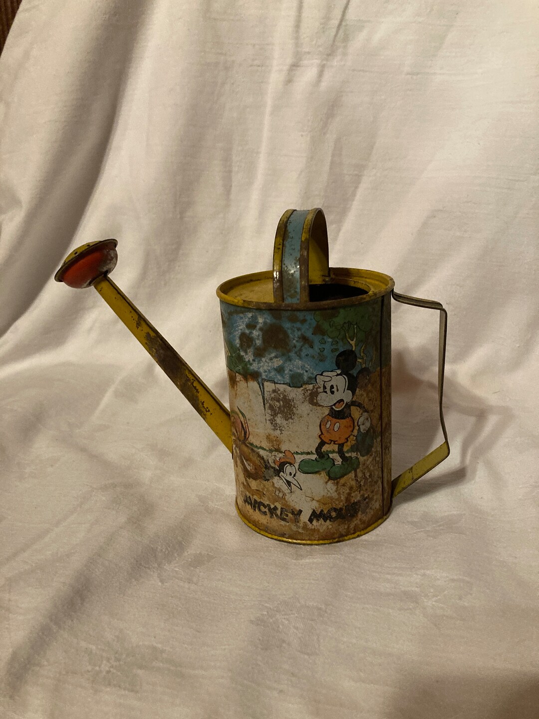 Micky Mouse Watering Can 1930s - Etsy