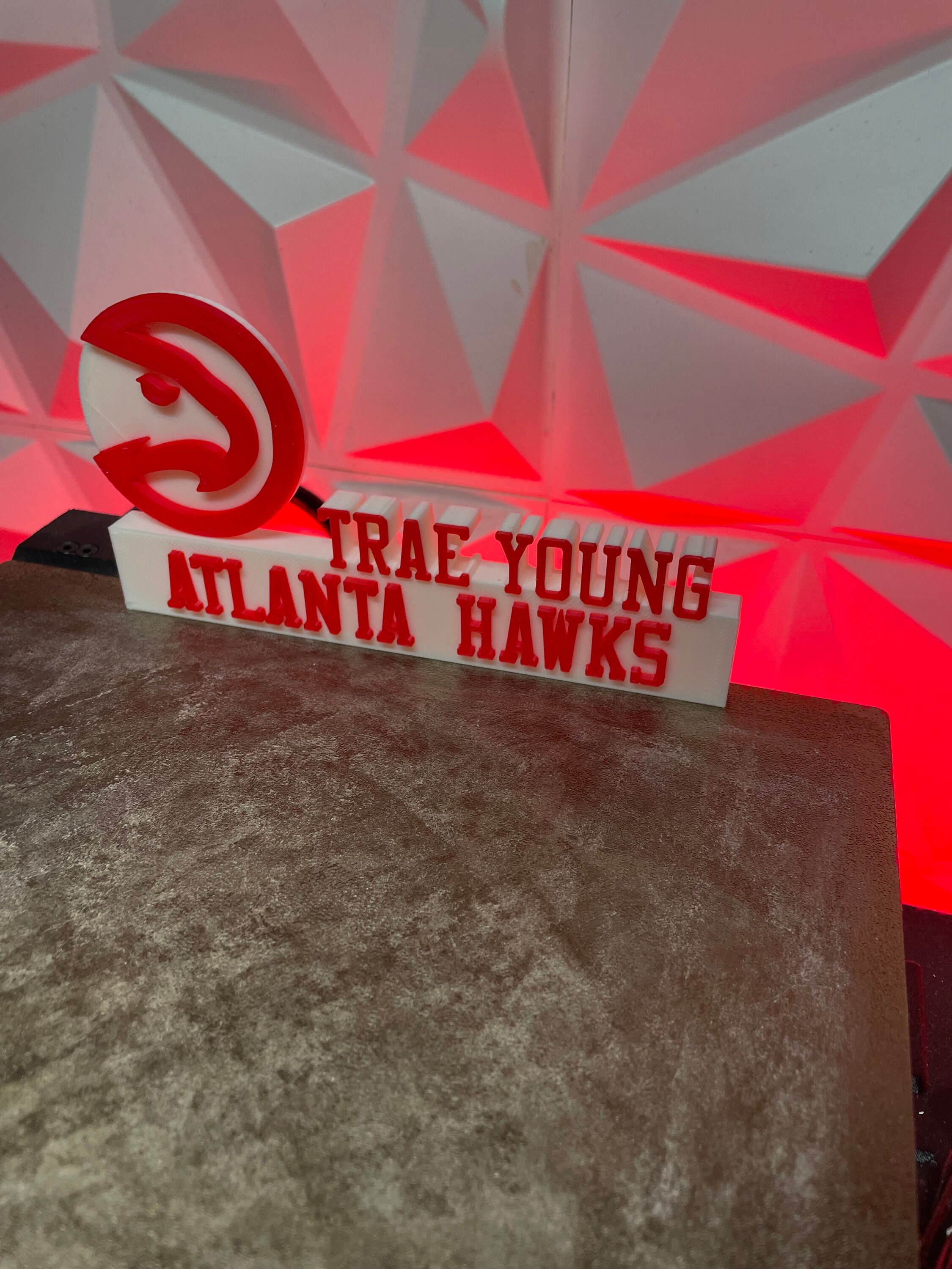 Custom 3D Printed ANY NBA Name Plate - Etsy