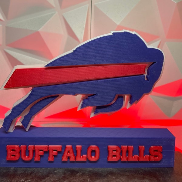 Buffalo Bills 3d Printed - Etsy