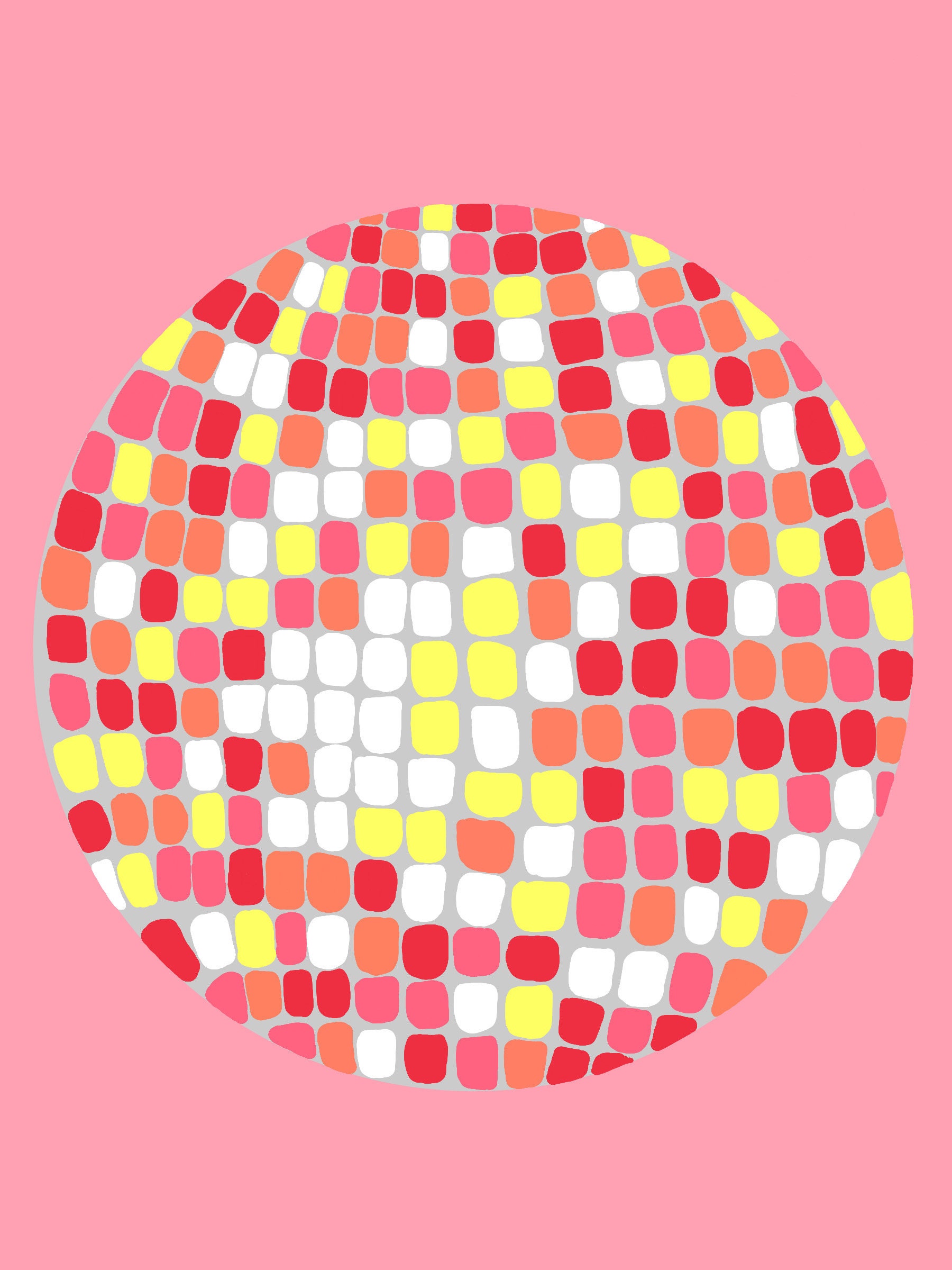 Pink Disco Ball - Etsy