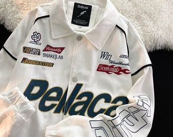 Racing Logo Jacket - Etsy