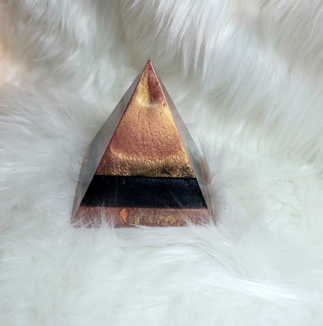 Pyramid Paperweight - Etsy