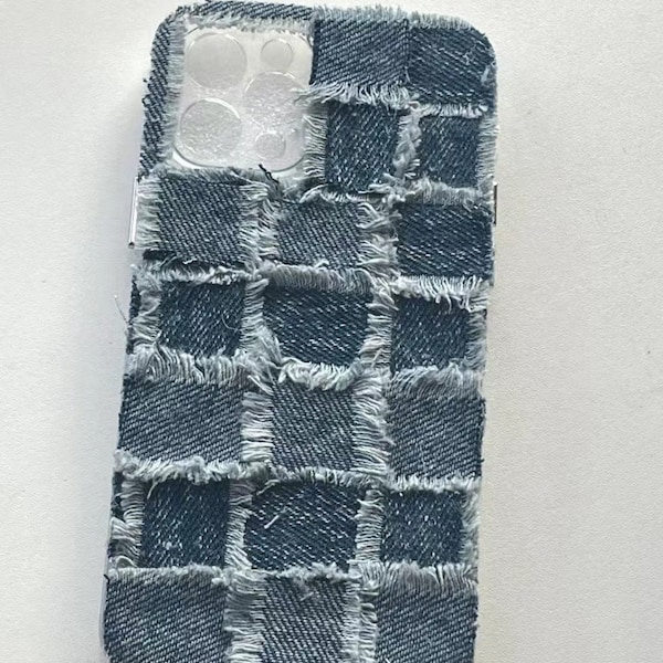 Denim Phone Case - Etsy