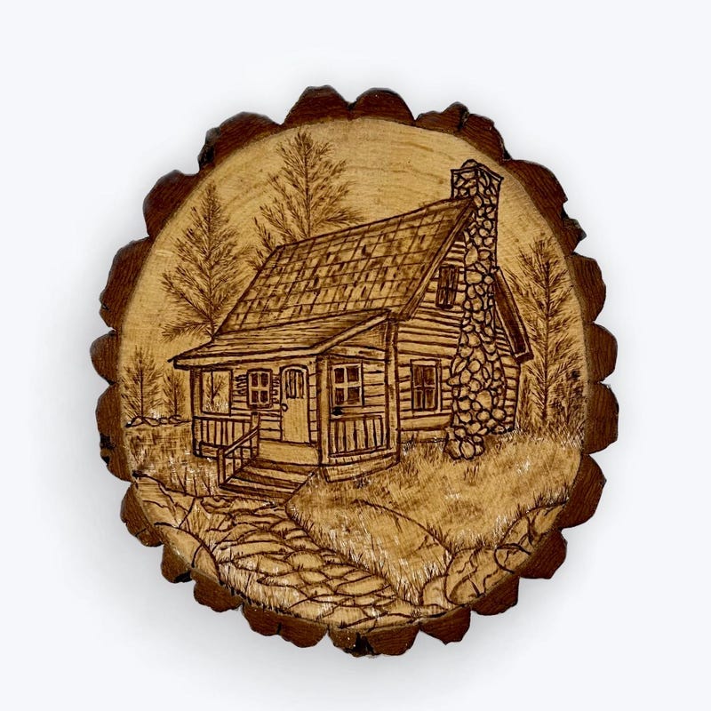 Pyrography Wall Art - Etsy