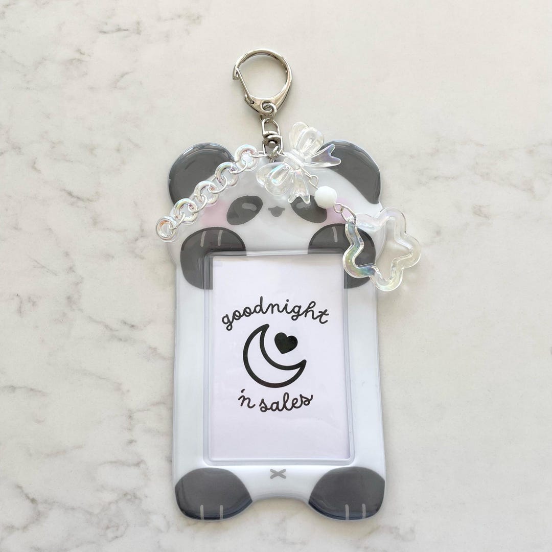 Kpop Panda Photocard Holder - Etsy