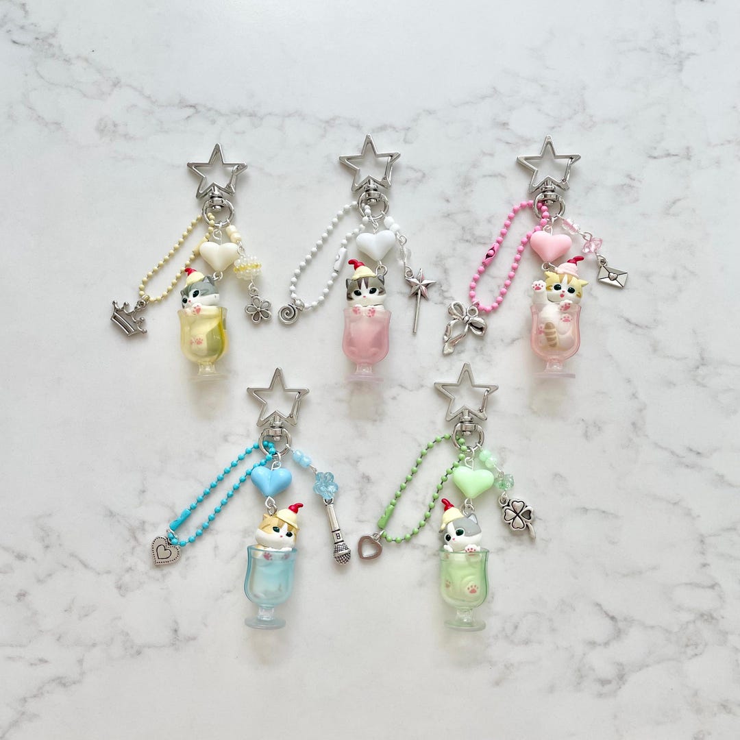 Cute Mofusand Keychain - Etsy