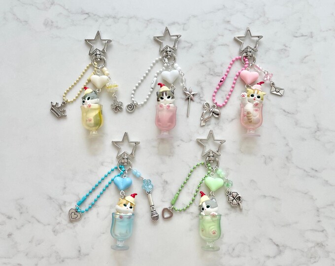 Mofusand Shark Keychains - Etsy