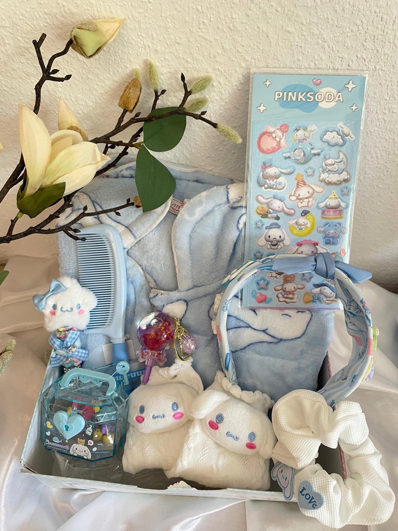 Cinnamoroll Kawaii Bundle,sanrio Theme Gift Box,surprise Gifts for Her ...