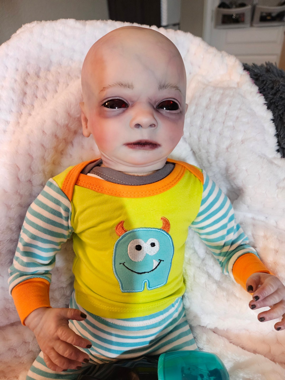 Monster Doll Realborn Baby Zombie Vampire Alternative - Etsy