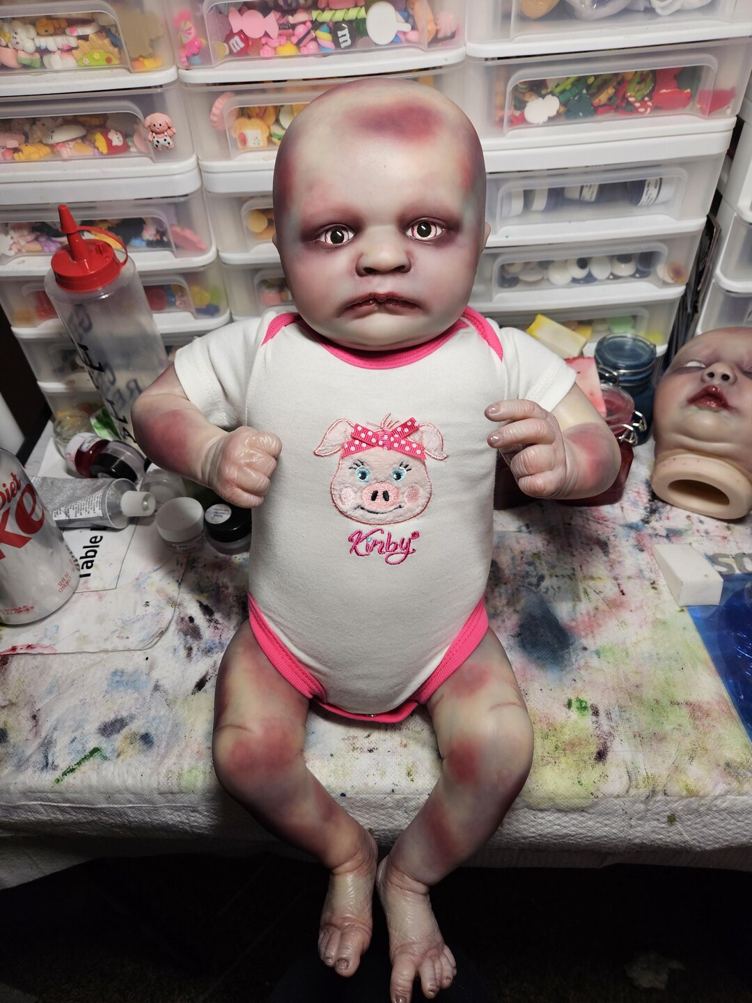 Alternative Reborn Monster Vampire Zombie Baby Doll - Etsy