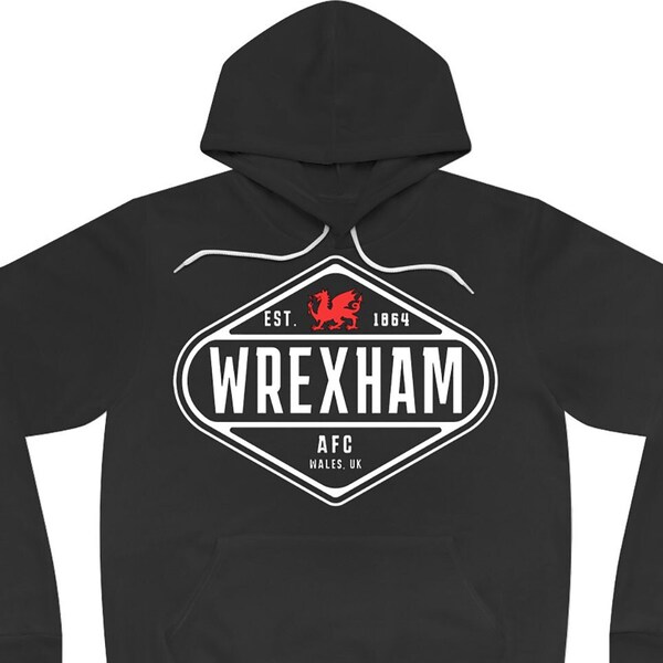 Wrexham Fc Hoodie - Etsy