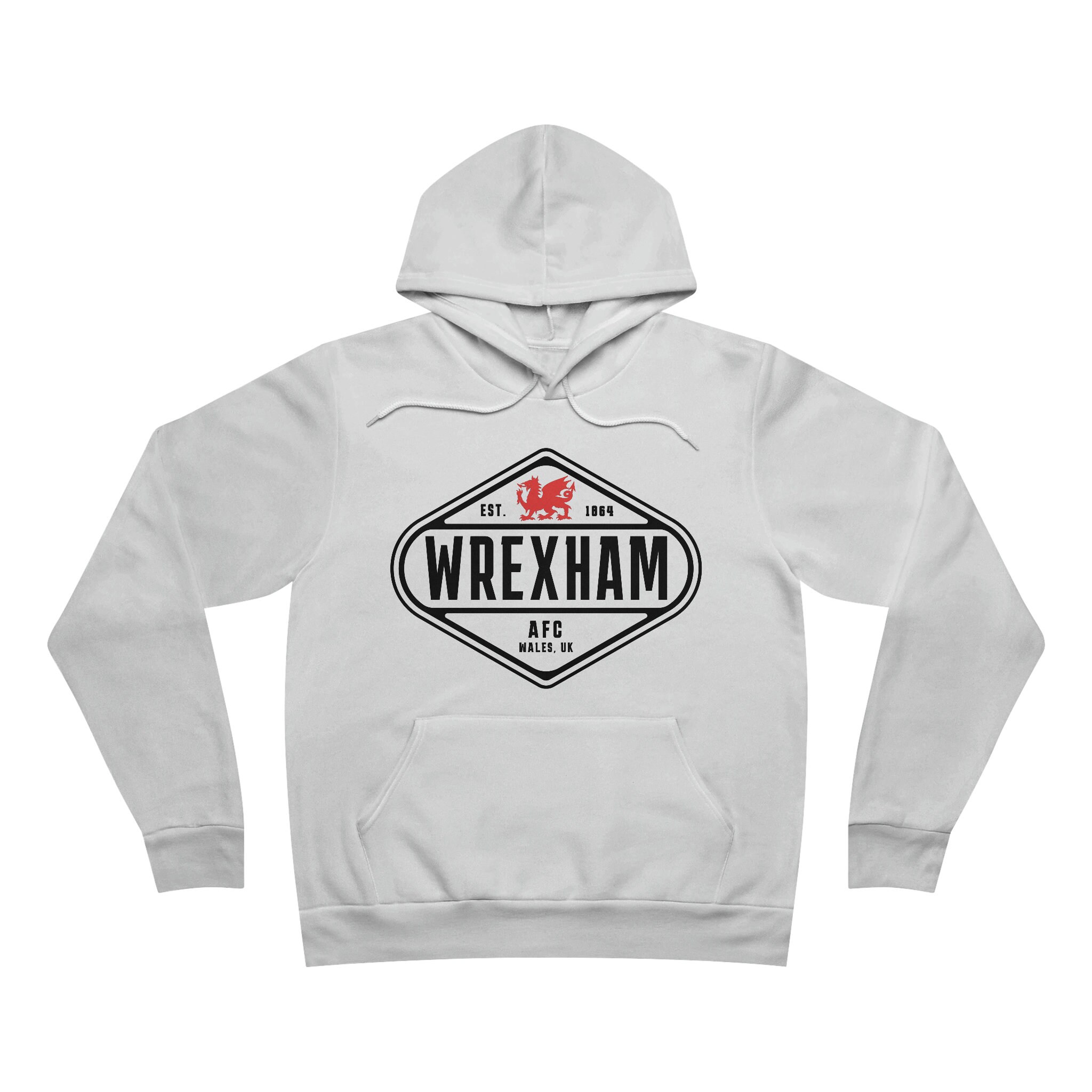Wrexham Logo Hoodie - Etsy