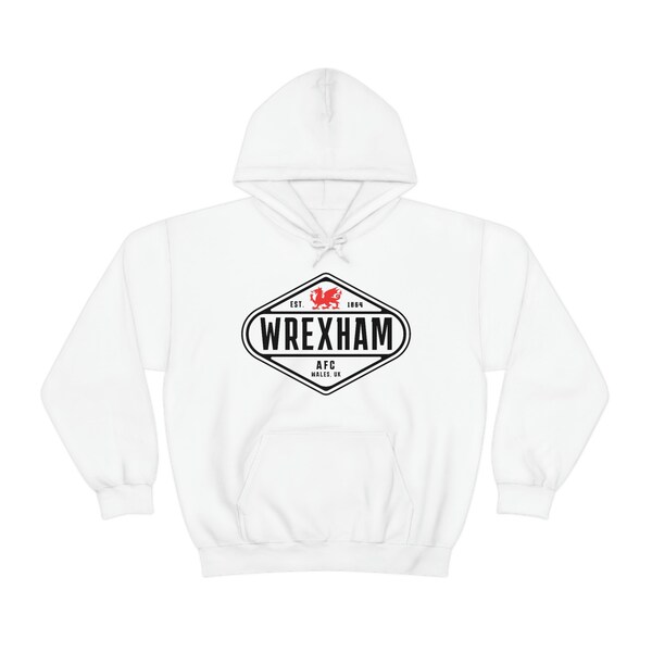 Wrexham Afc Hoodie - Etsy