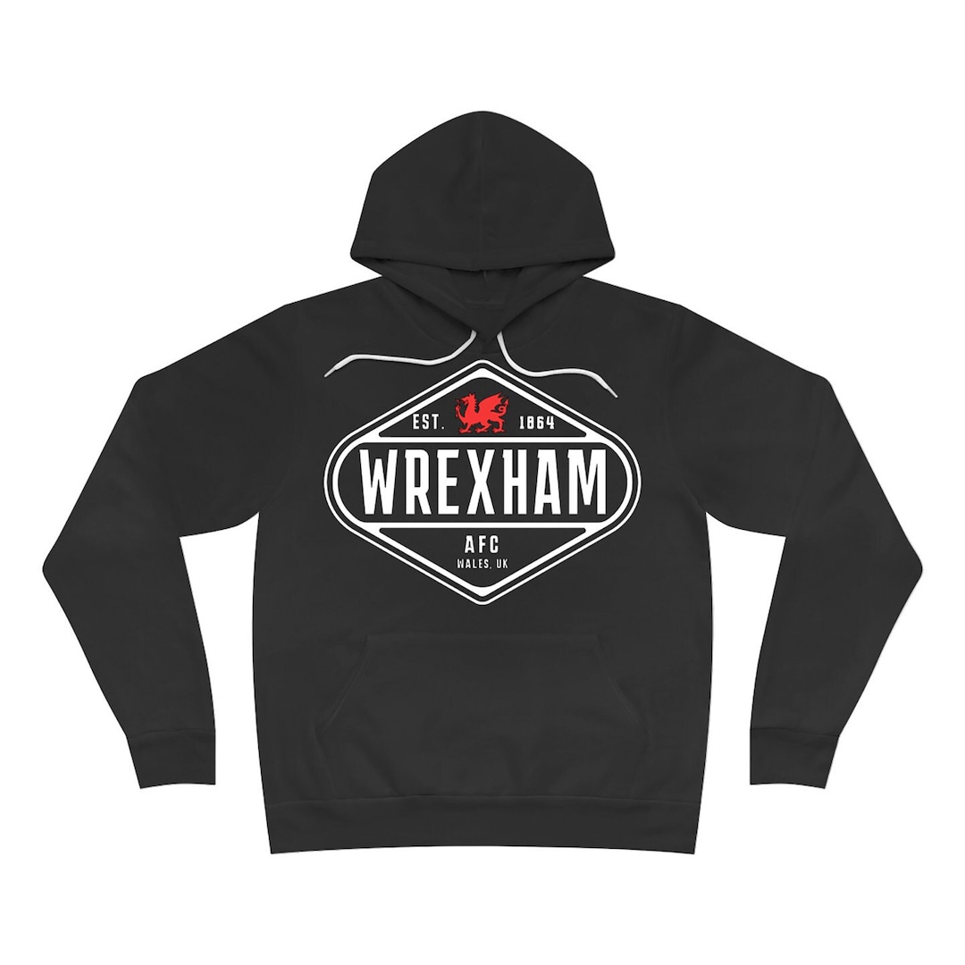Wrexham Logo Hoodie - Etsy