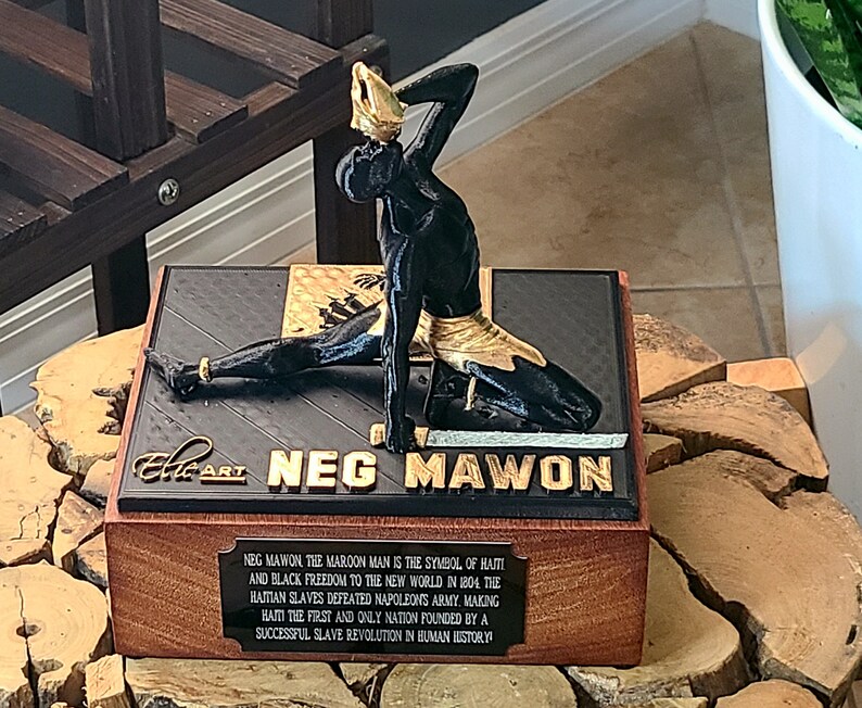 Unique and Beautiful Haitian Neg Mawon Decor Will Compliment Your Home ...