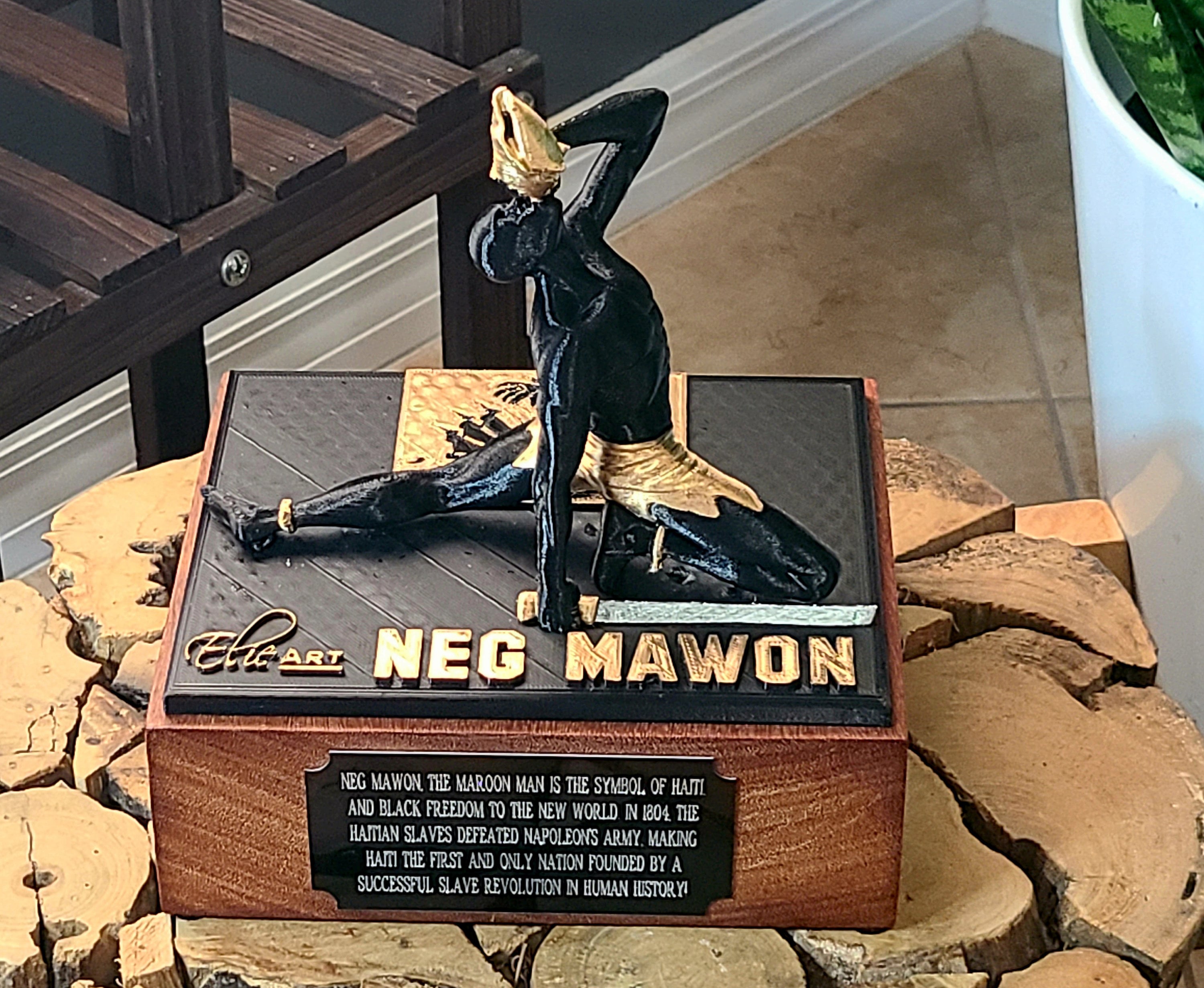 Unique and Beautiful Haitian Neg Mawon Decor Will Compliment Your Home ...