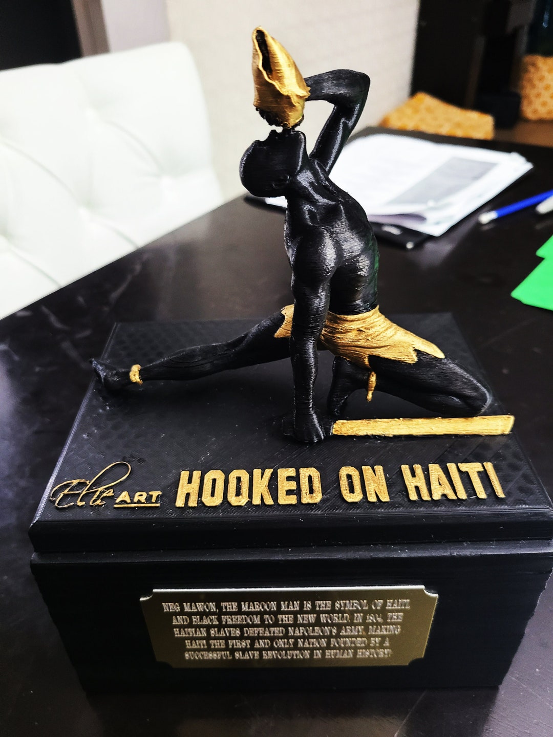 Unique and Beautiful Haitian Neg Mawon Decor Will Compliment Your Home ...