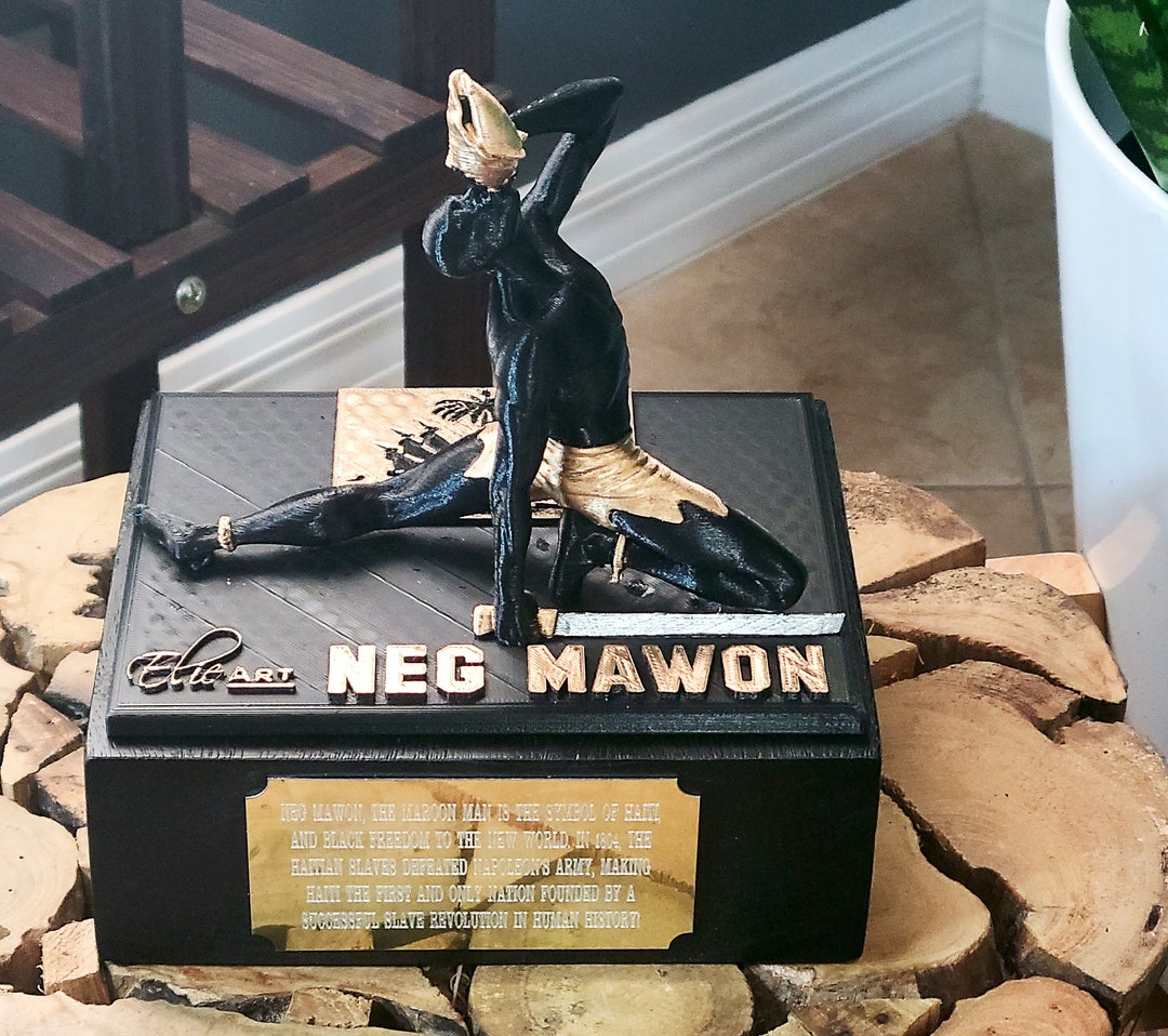 Unique and Beautiful Haitian Neg Mawon Decor Will Compliment Your Home ...