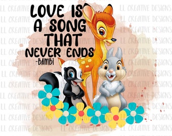 Bambi Svg Rabbit Svg Clipart Png Bambi Birthday Party - Etsy