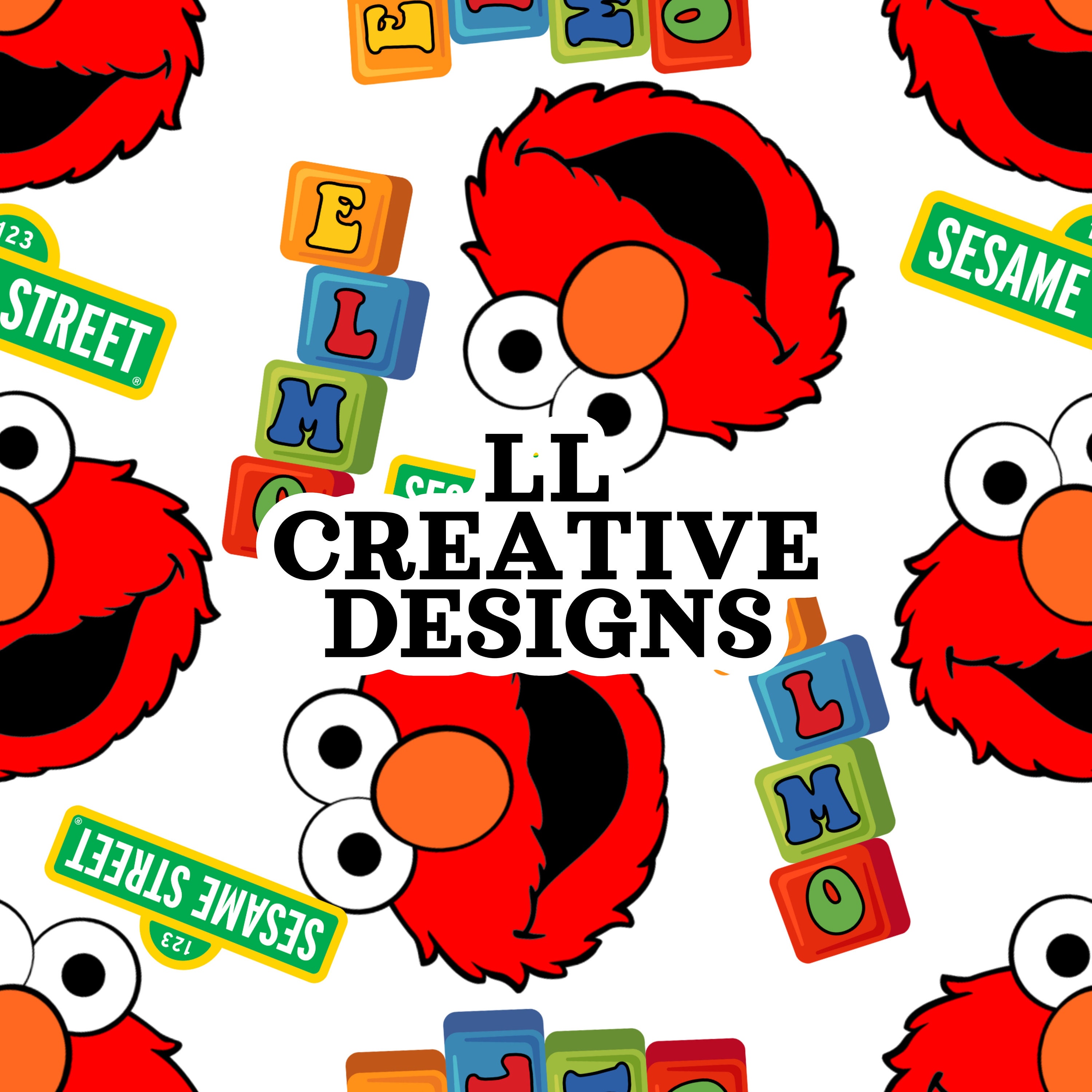 Elmo Seamless Design PNG - Etsy