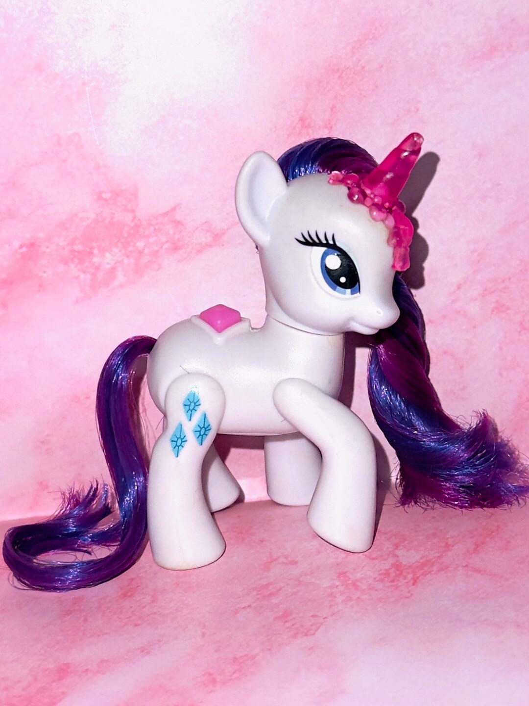 My Little Pony Rarity Shine Bright Figure - Etsy