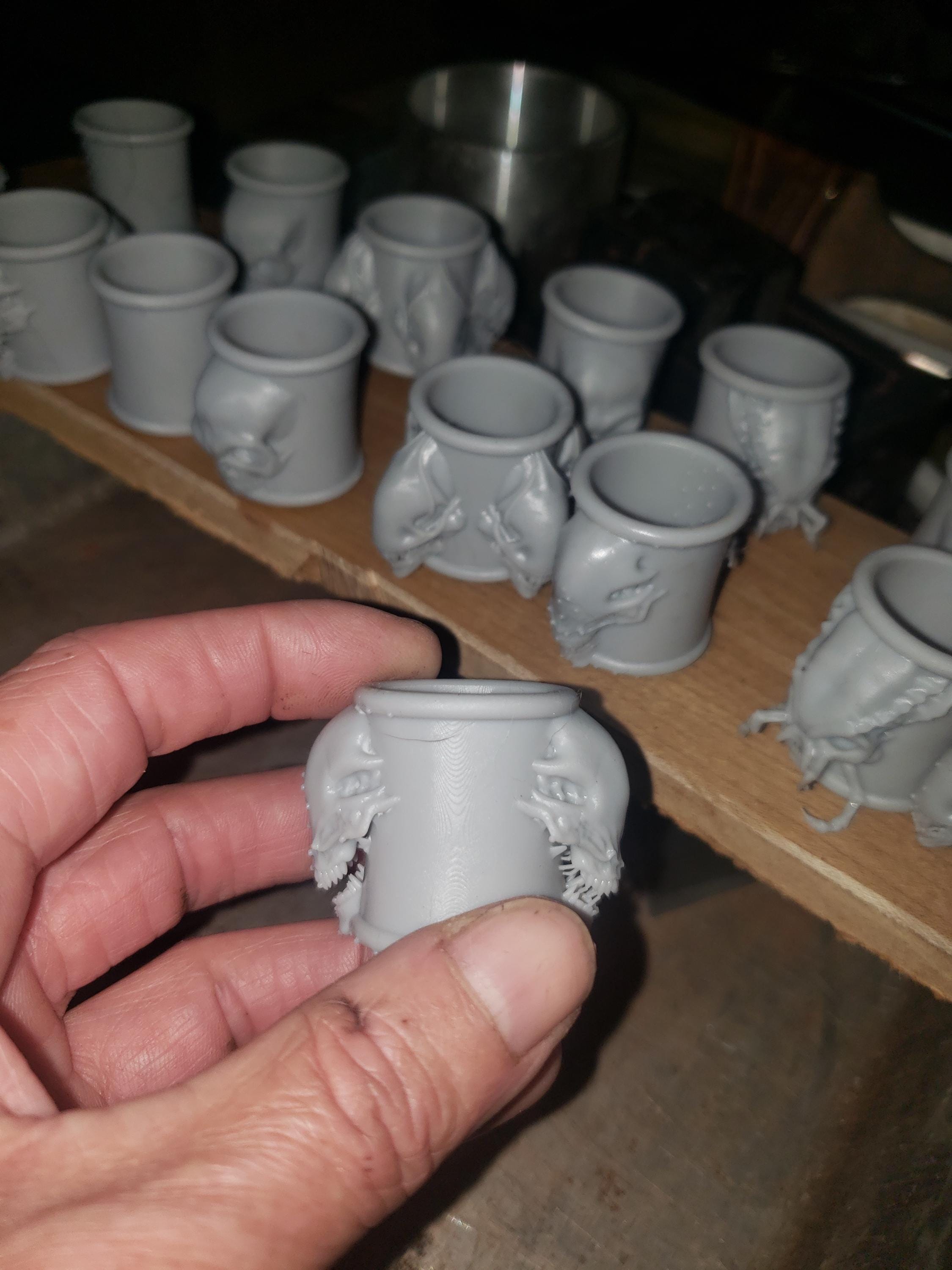 20 Large 3D Printed Predator Dreadlock Beads – 1in Inner Diameter – 5 ...