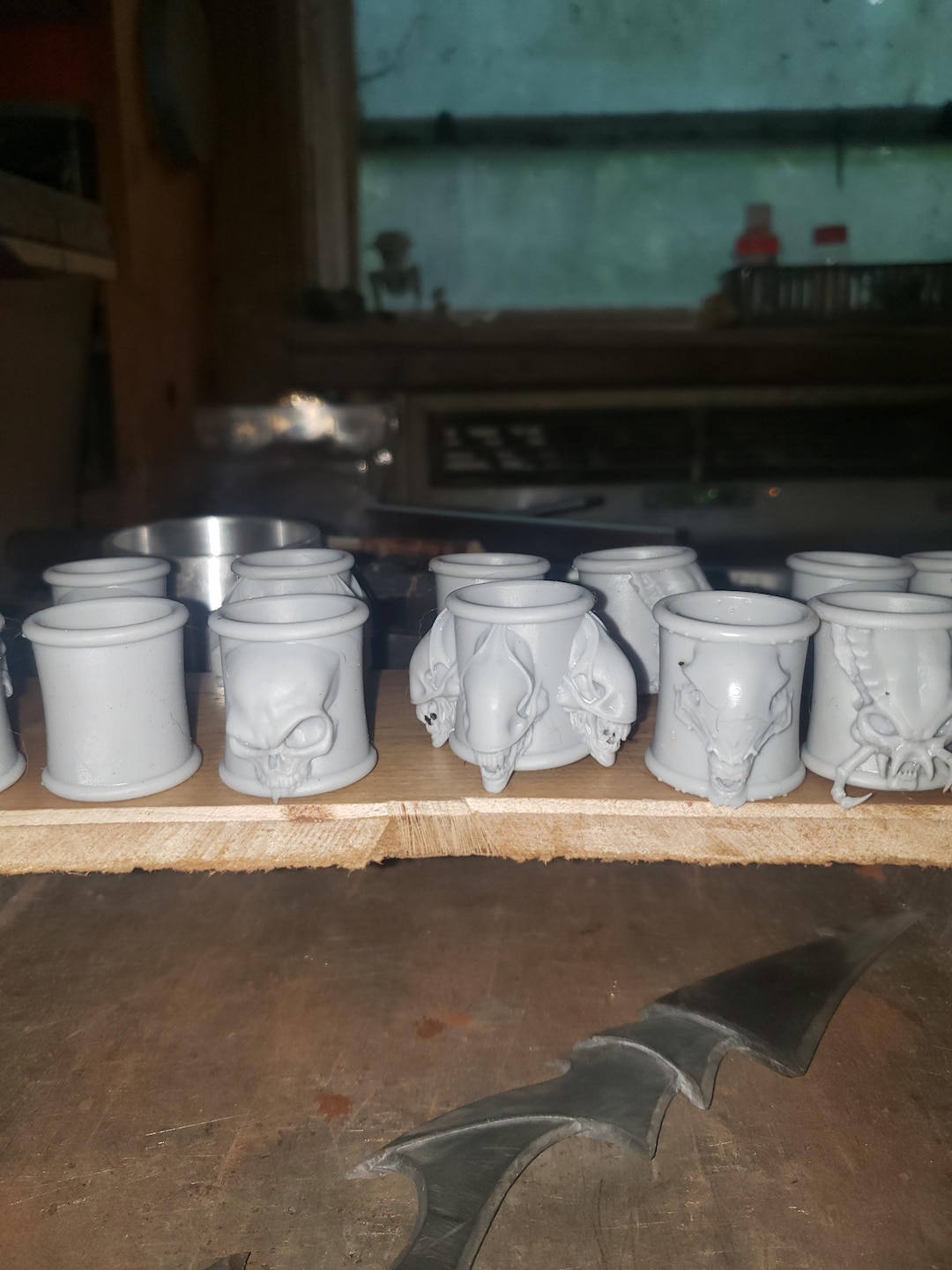 20 Large 3D Printed Predator Dreadlock Beads – 1in Inner Diameter – 5 ...