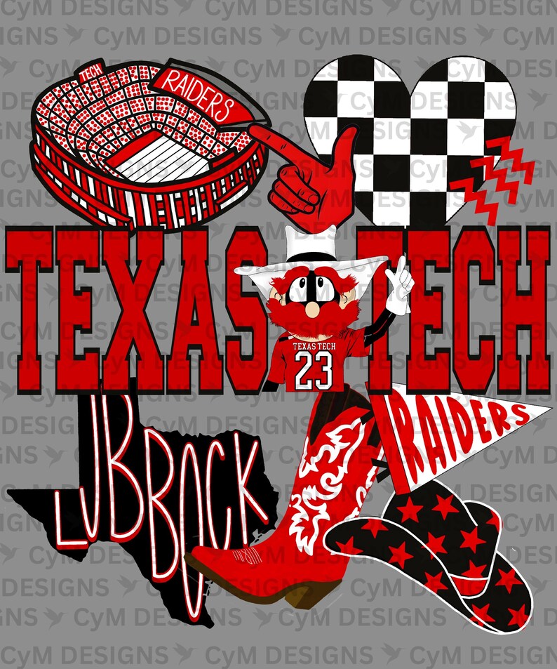 Texas University PNG: Sports Design for Sublimation (digital Download ...