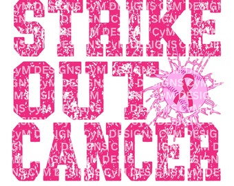 Breast Cancer Awareness School Spirit Wear PNG Digital - Etsy