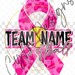 Breast Cancer Awareness School Spirit Wear | PNG Digital Sublimation Image/design, Football ...