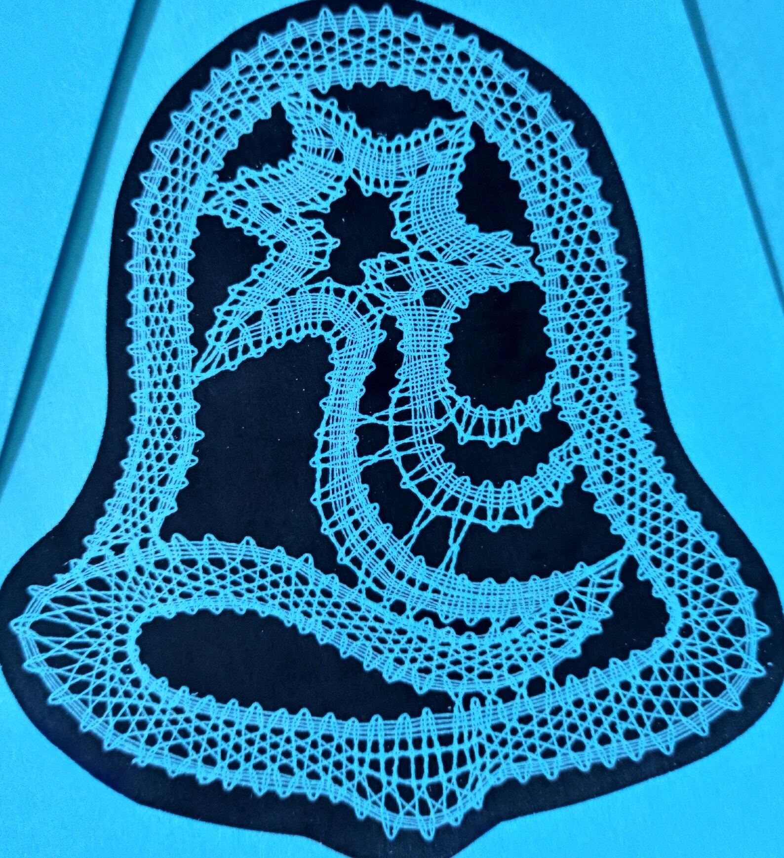 Bell With Star Pattern as PDF Download - Etsy
