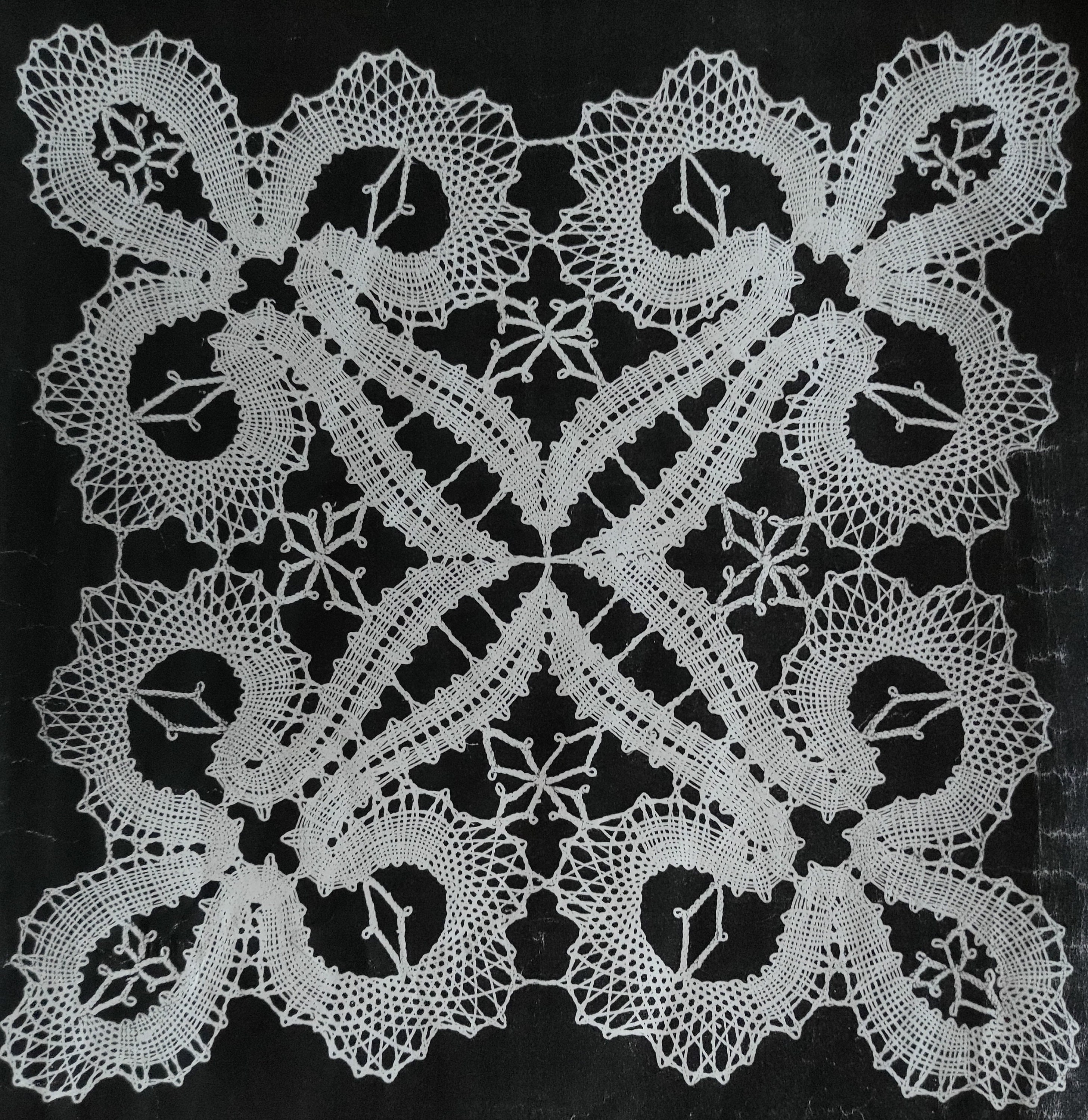 Hungarian Pattern Square Pricking as PDF Download - Etsy