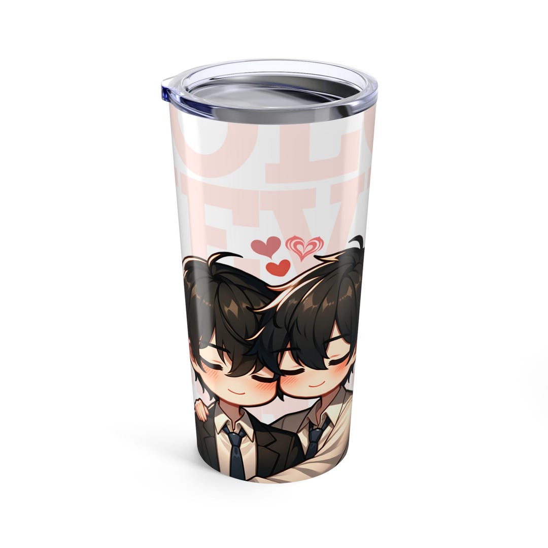 Bl-themed 20oz Tumbler, Cute Couples Travel Mug for BL Fans, Perfect ...