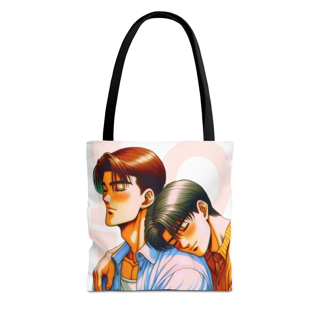 Graphic BL Tote Bag: Boys Love Manga Fan Gift - Etsy