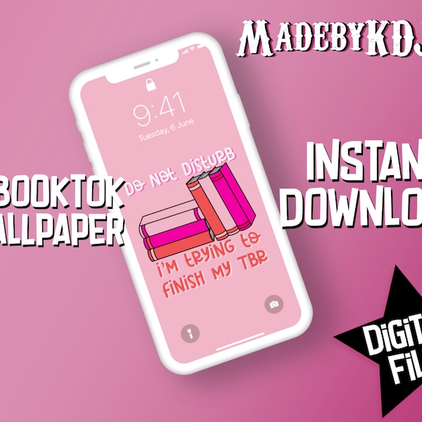 Booktok Wallpaper - Etsy