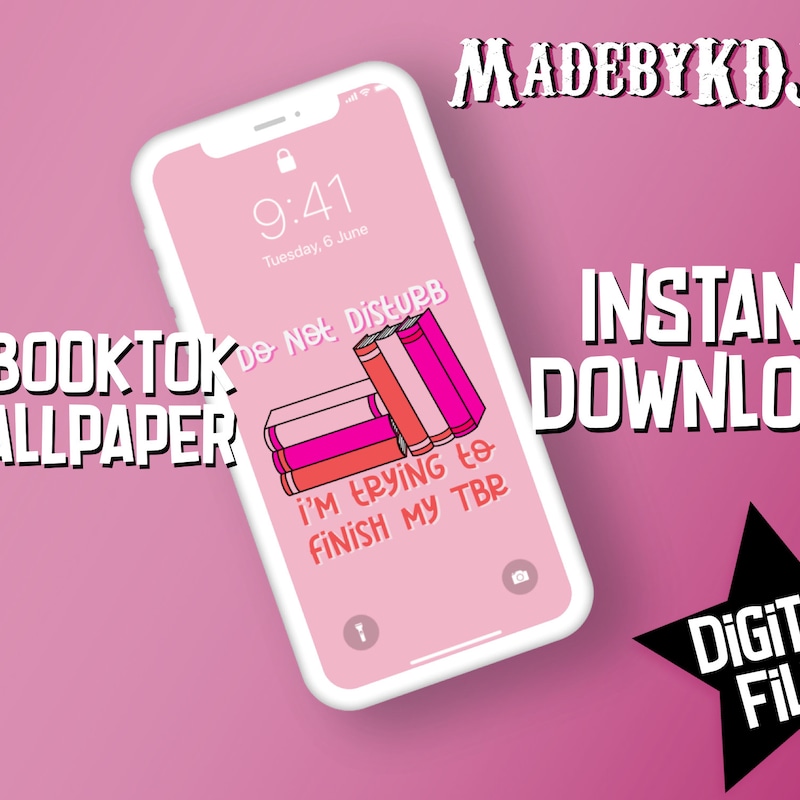 Booktok Wallpaper - Etsy