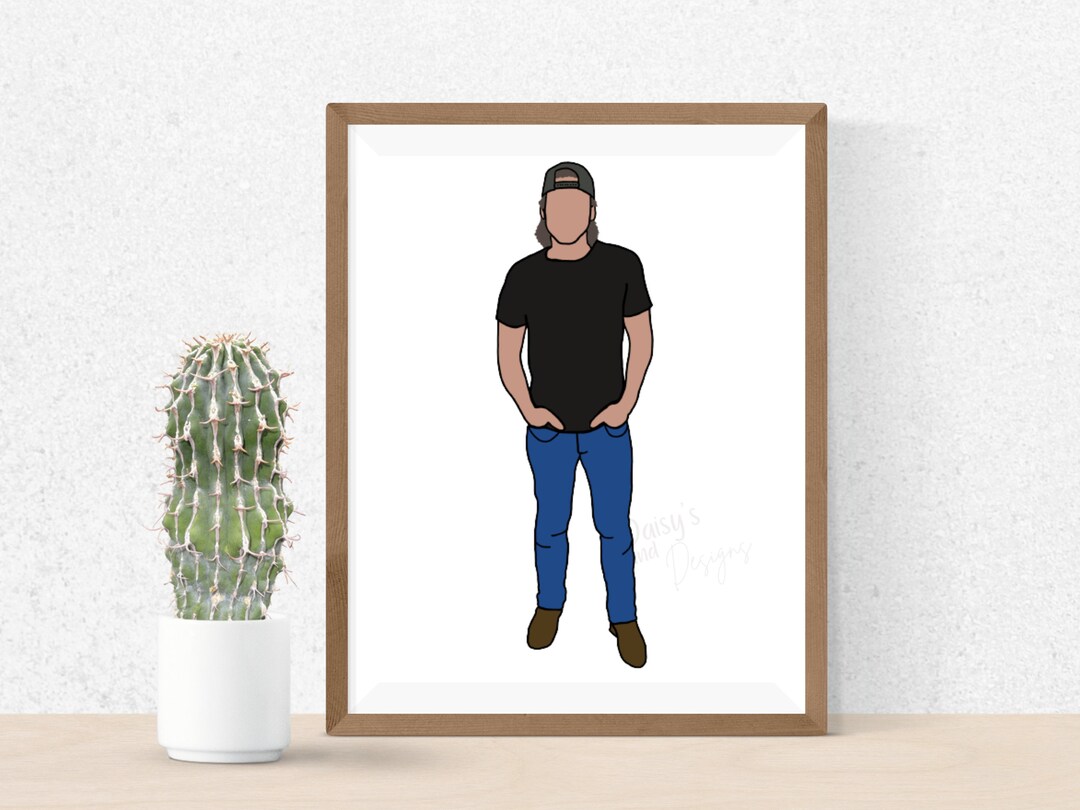 Morgan Wallen, Silhouette, Last Night, Country Music, Hand Drawn ...