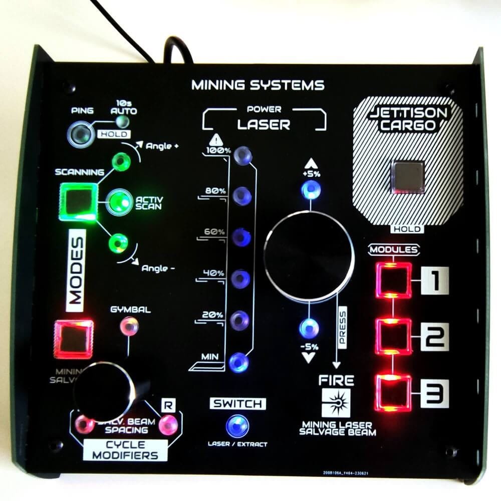 MINING SYSTEMS USB Panel for Star Citizen Button Box - Etsy