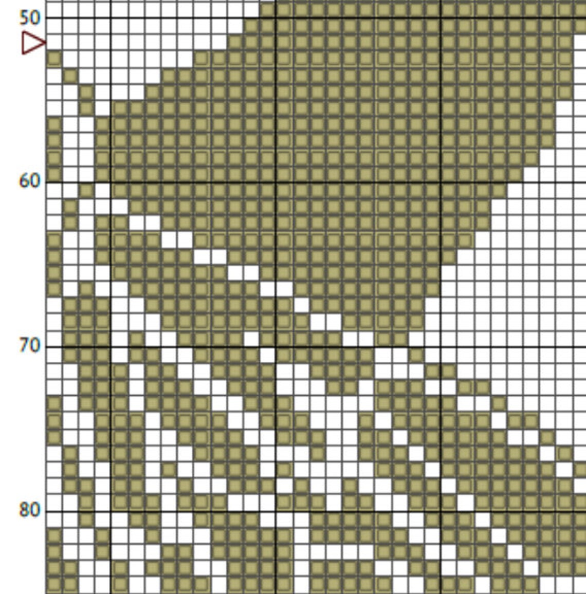 Macabre Skull Moth With Moon Cross Stitch Pattern PDF - Etsy