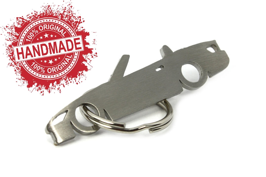 Vintage Oldschool Lowered Keychain Stainless Steel Carshape - Etsy