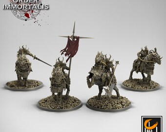 Blood Knight Halberd Squadron Order Immortalis Lord of the - Etsy