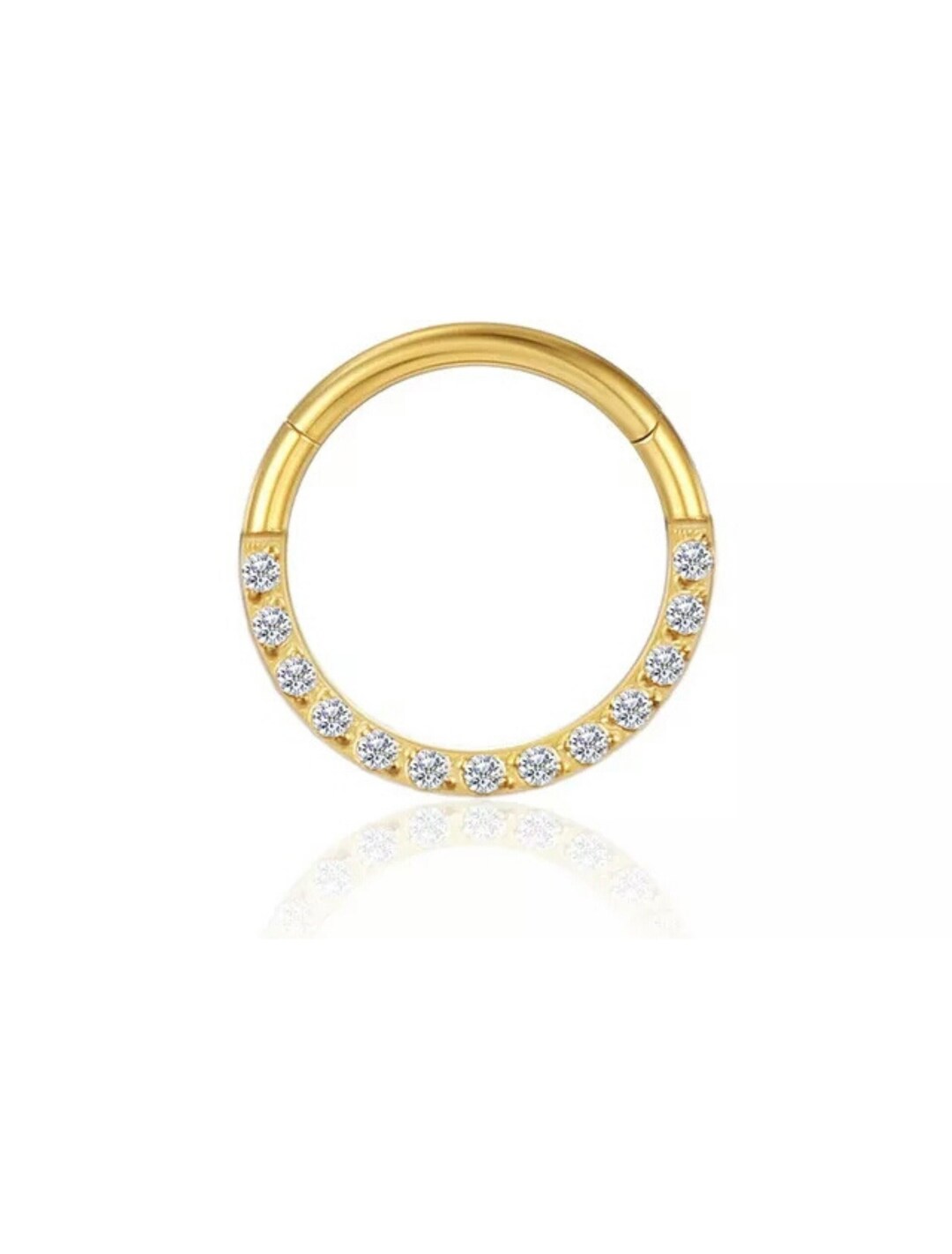 Fashion Nose Piercings for Women 14K Solid Yellow Gold - Etsy