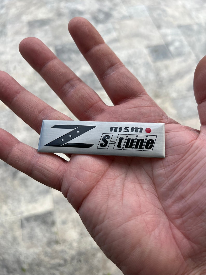 1 Nissan Z Nismo S-tuned Fender Badge Trunk Aluminum Emblem - Etsy