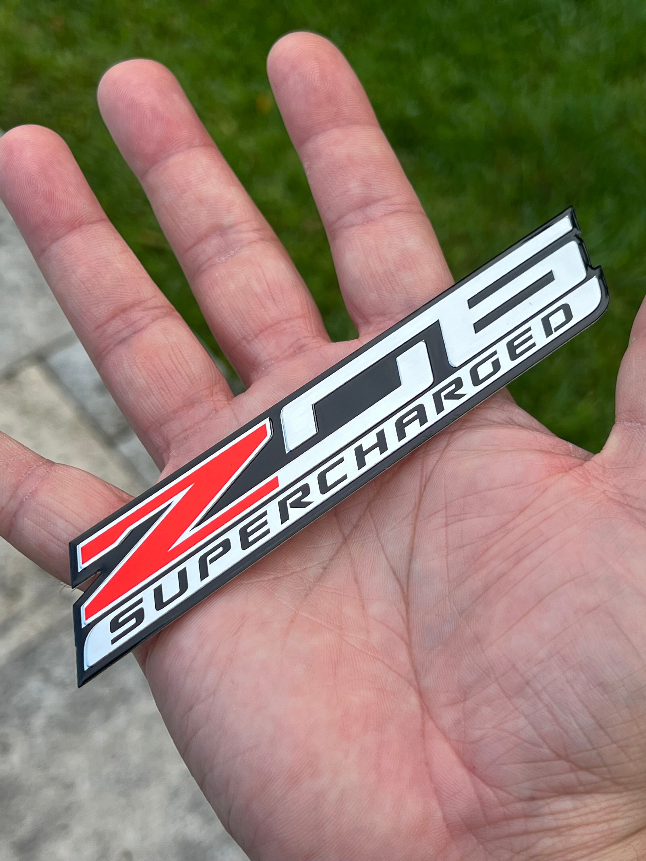 2 Fender Console Dash Badge Engine Cover Aluminum Emblems Chevy ...