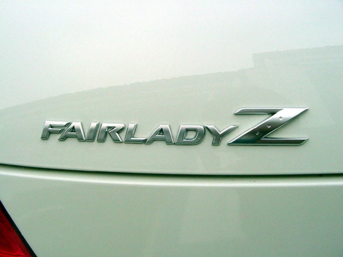 Nissan Fairlady Z Badge Trunk Emblem JDM 280ZX 300ZX 350Z 370Z 400Z Z33 ...