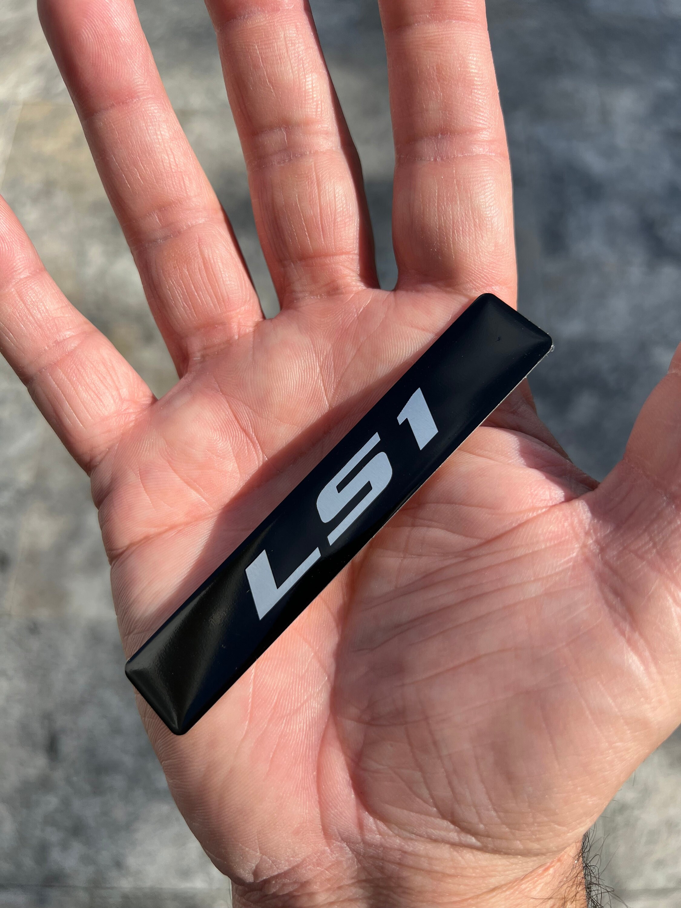 2 Fender Badge Aluminum Emblems Dash Console for Chevy LS1 Camaro ...