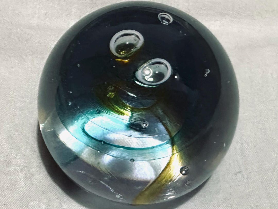 Clear Bubble Art Glass Ball Sphere Paperweight Photography Prop 20mm - Etsy