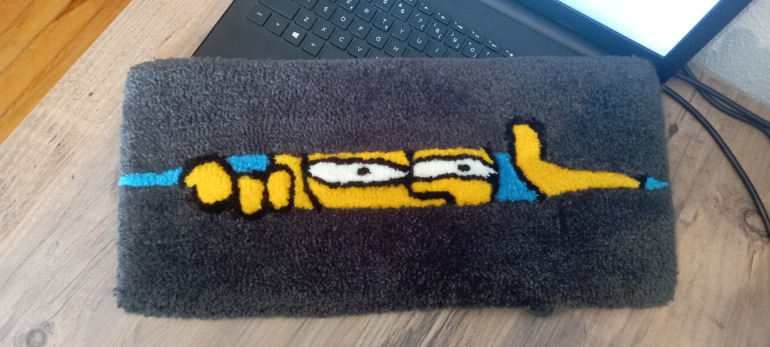 Tufting Keyboard Rug, Homer Simpson Keyboard Rug - Etsy