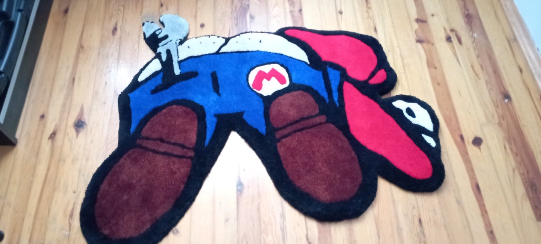 Handmade Mario Tufted Rug, Mario Tufting Rug - Etsy Canada