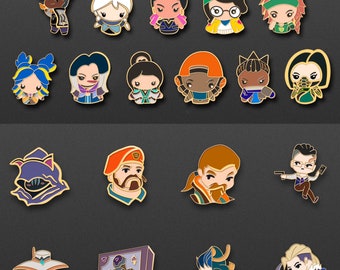 Valorant Enamel Pins - Etsy